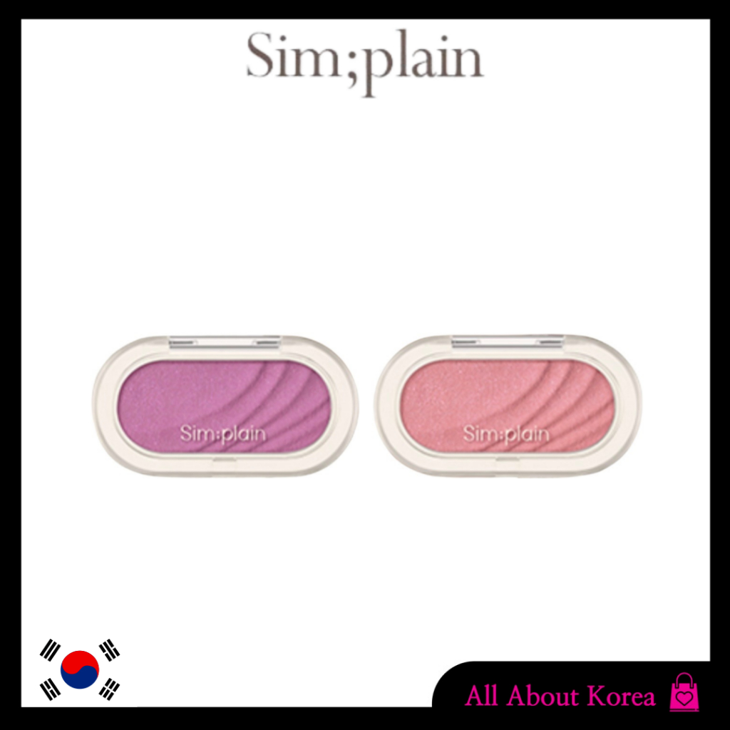 [SIMPLAIN]Gleam On Cheek 5colors, Gleam On Cheek 5 màu | Shopee Việt Nam