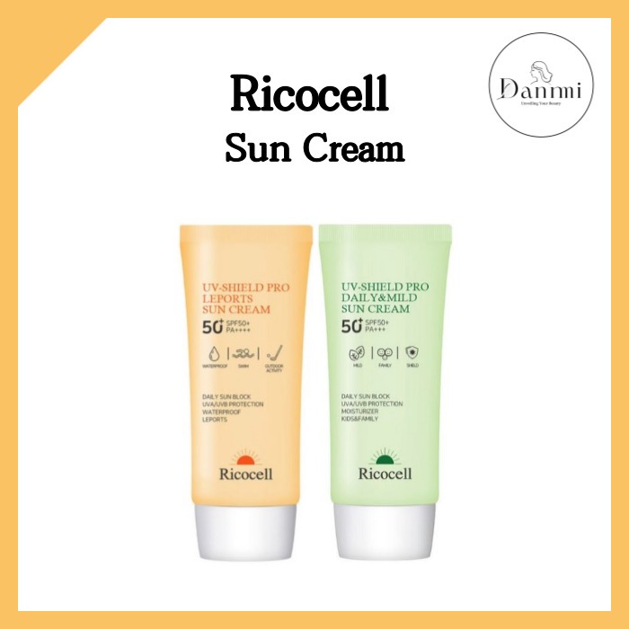 [Ricocell] UV-Shield Pro Leports Sun Cream / UV-Shield Pro Daily & Mild ...
