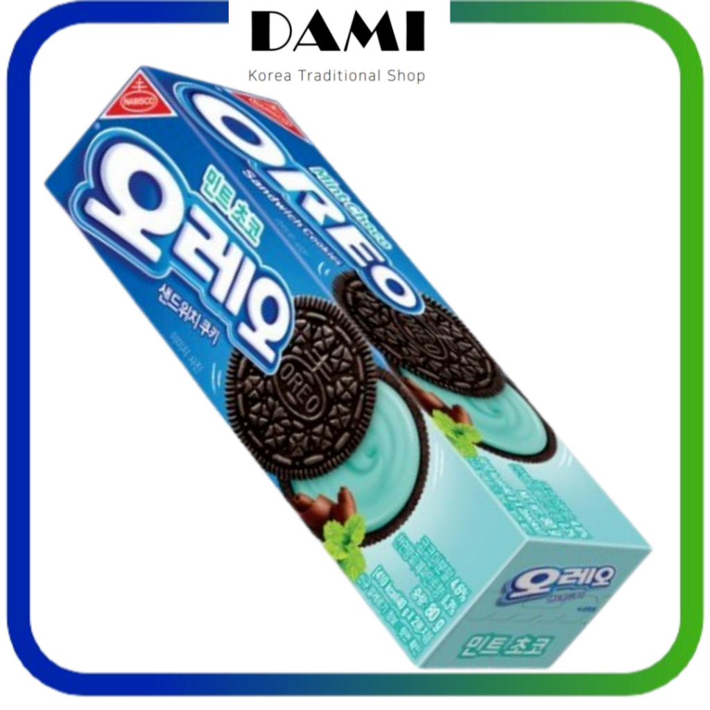 Dongseo OREO Mint Choco 80 g x 1 chiếc [Snack Hàn Quốc] | Shopee Việt Nam