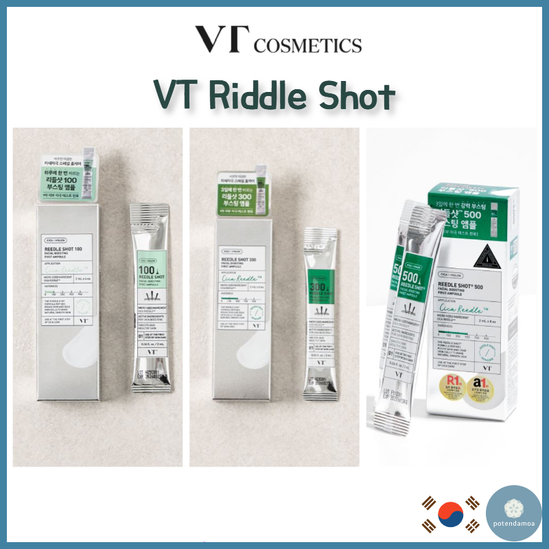 [Vt COSMETICS] Hàn Quốc Daiso Riddle Shot Facial Boosting First Ampoule ...