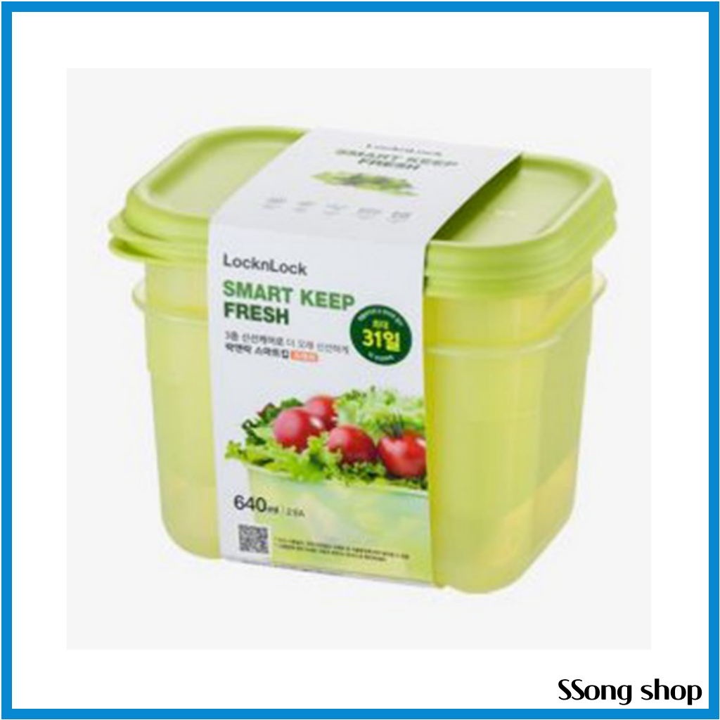 Hộp đựng kín khí LocknLock Smart Keep Fresh 640ml | Shopee Việt Nam