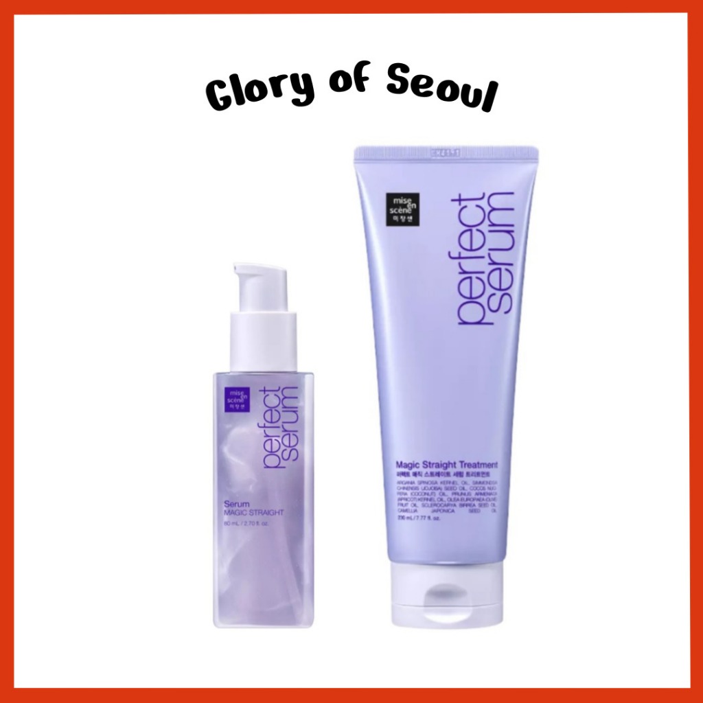 [Mới] Mise en scene Perfect Magic Straight (Serum, 80mL / Treatment ...