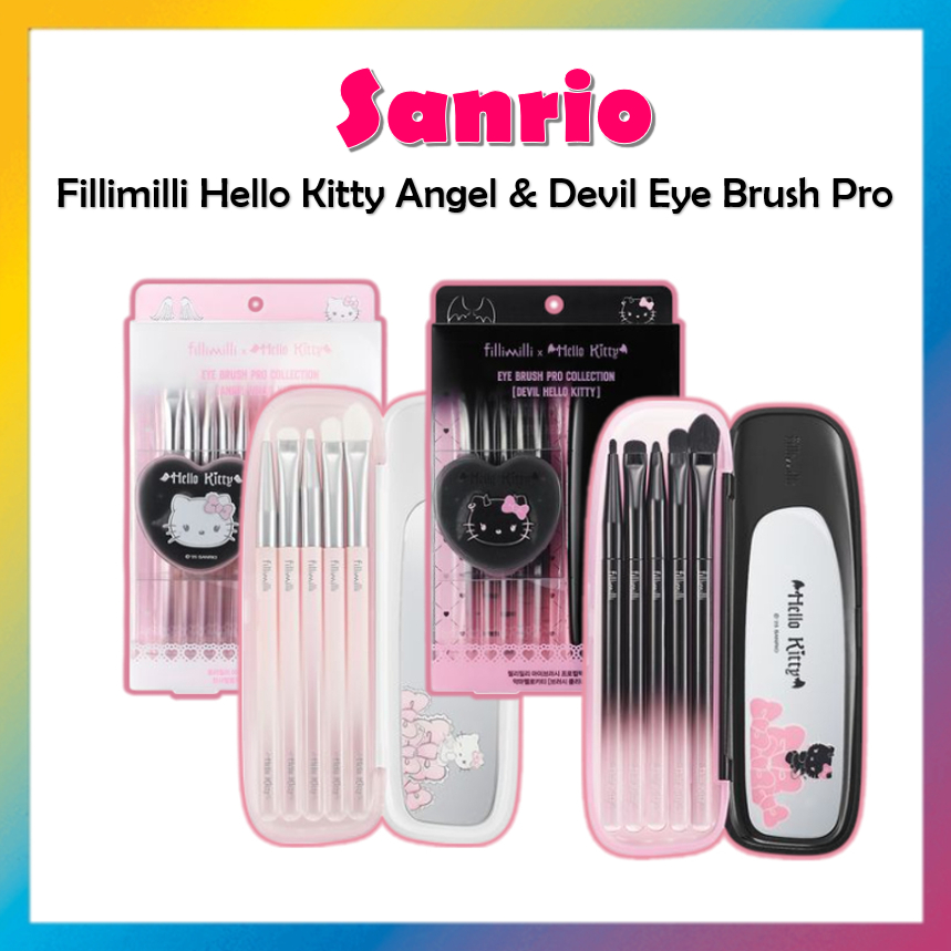 [Sanrio] Fillimilli Hello Kitty Angel & Devil Eye Brush Pro Collection ...