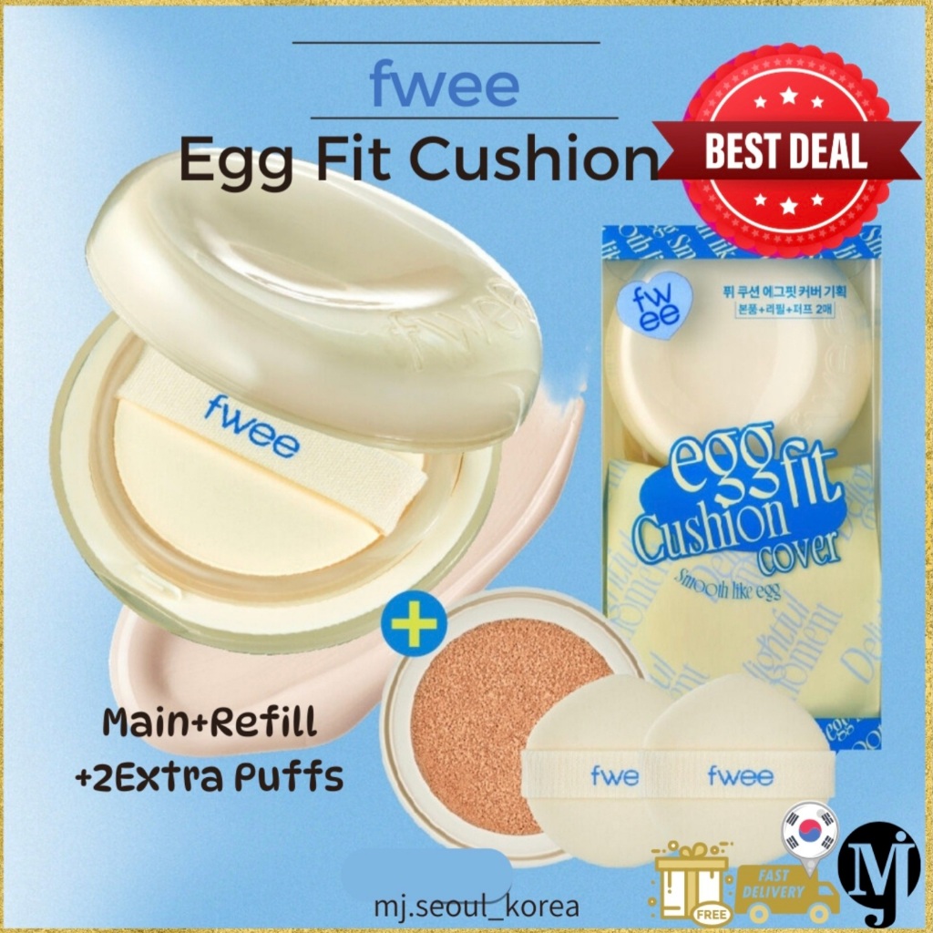 Đệm Fwee Egg Fit 13g Chính + Đổ lại 5 màu | Shopee Việt Nam