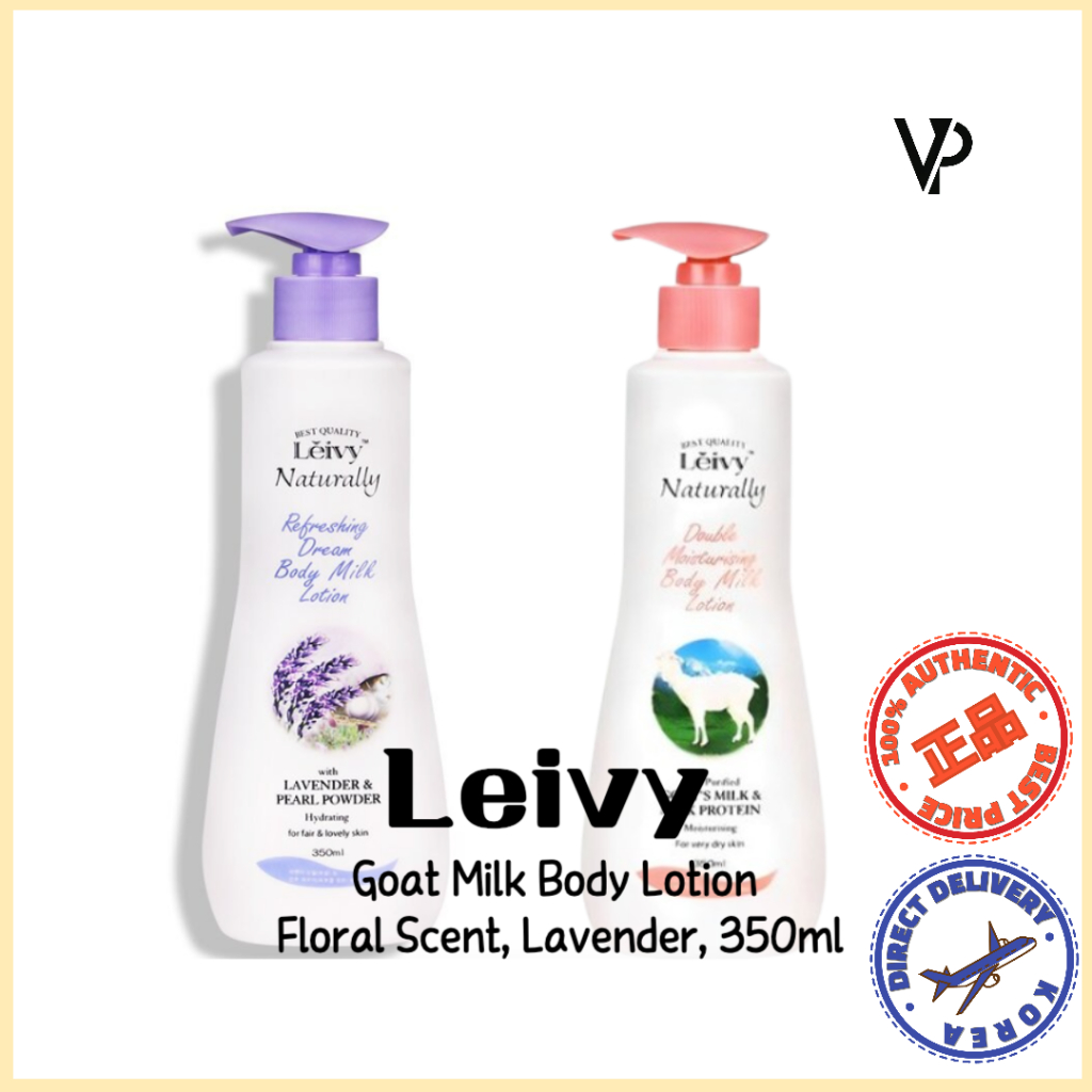 [Leivy] Sữa dưỡng thể dê, Hương hoa, Hoa oải hương, Nước hoa dưỡng thể ...