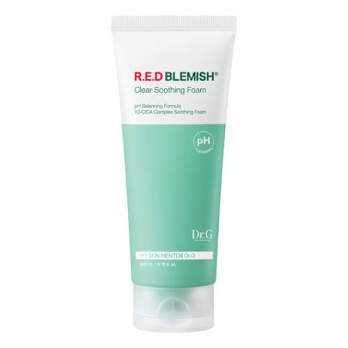 Dr.g pH Cleaning R.E.D Blemish Clear Soothing Foam 150, 200ml | Shopee ...