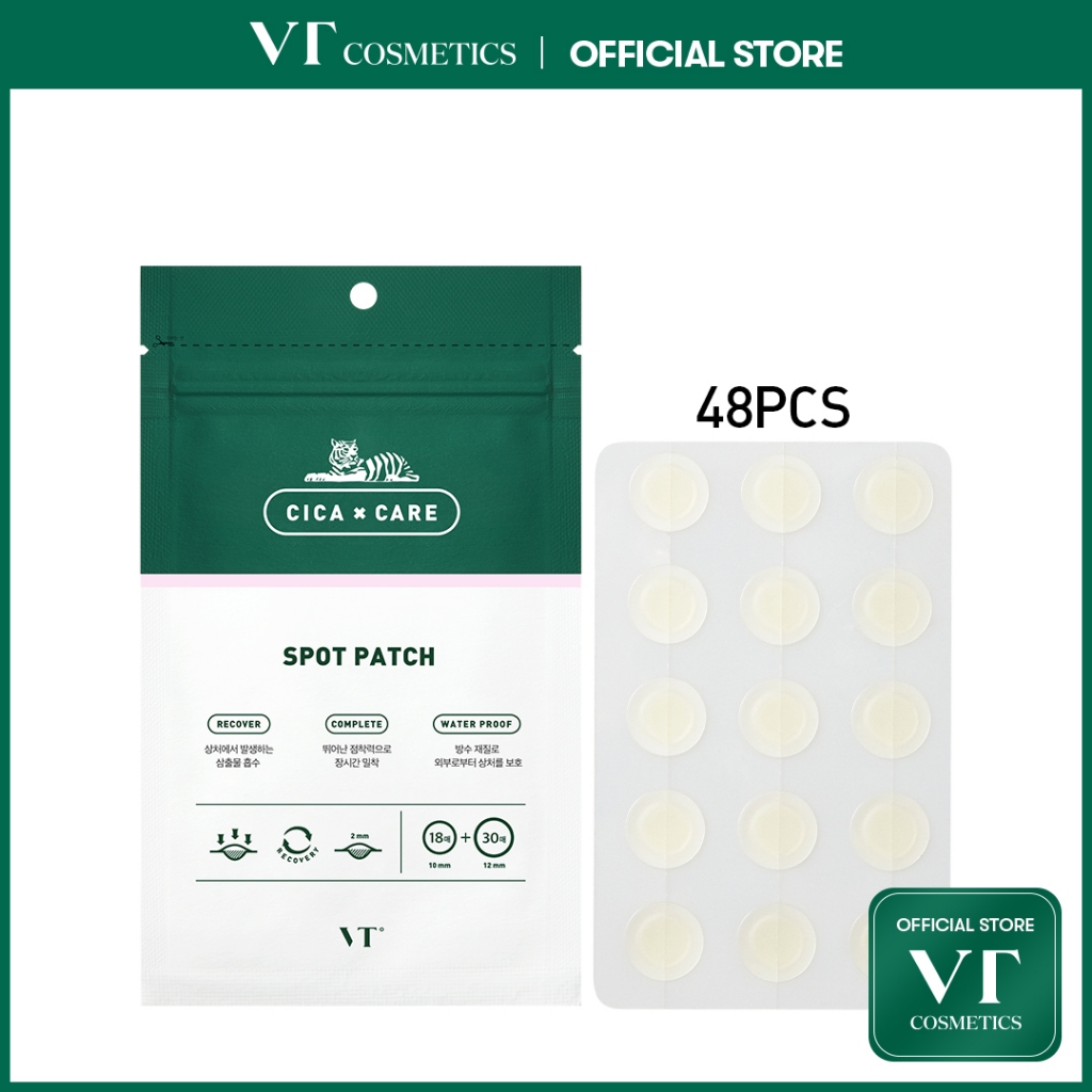 [VT] Spot Patch 12 / 48 Miếng dán / Miếng dán mụn / Miếng dán mụn trứng ...