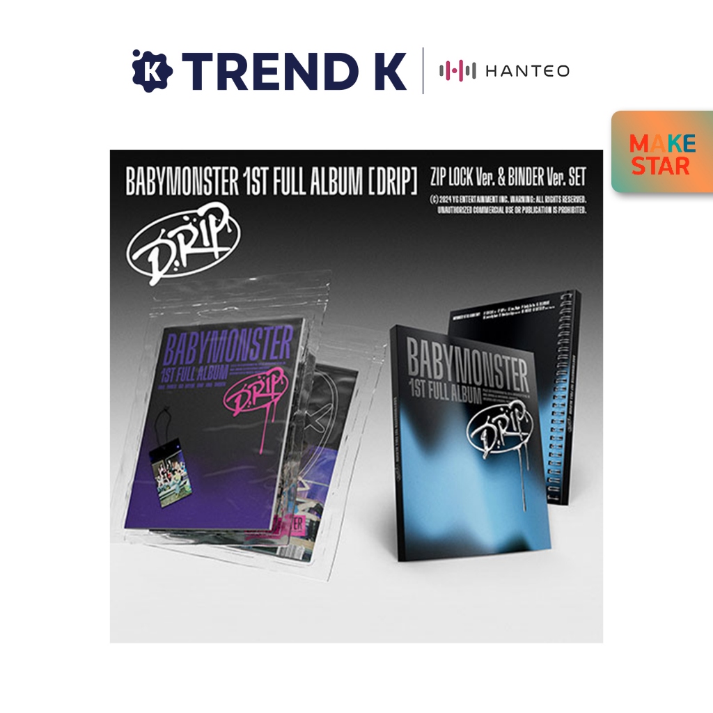 BABYMONSTER - 1st FULL ALBUM [DRIP] | Shopee Việt Nam