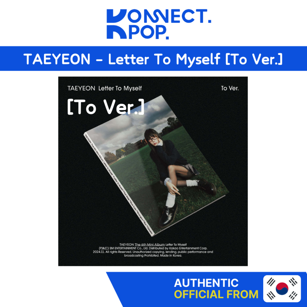 (To Ver.) TAEYEON - 6th mini album [ Letter To Myself ] | Shopee Việt Nam