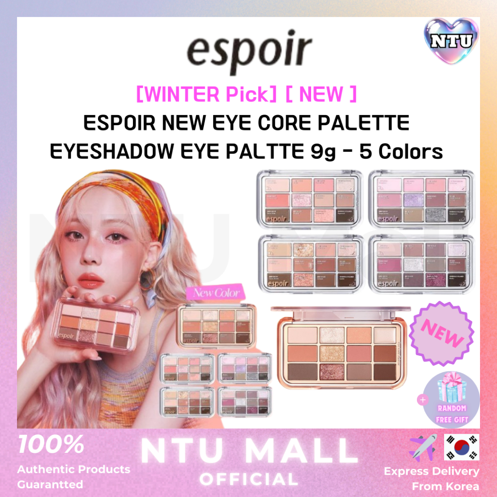 [Chọn mùa đông] ESPOIR MỚI EYE CORE PALETTE EYESHADOW EYE PALTTE 9g - 5 ...