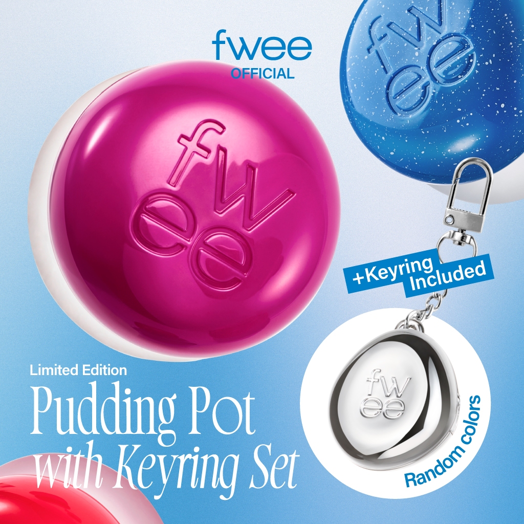 fwee Son bùn Pudding Pot Môi&Má [Set Móc Khóa] — 5g + Móc Khóa | Shopee Việt Nam