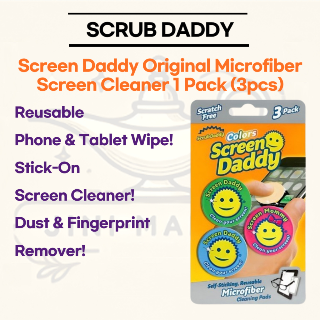 [Scrub Daddy] Screen Daddy Original Microfiber Screen Cleaner 1 Gói (3 ...