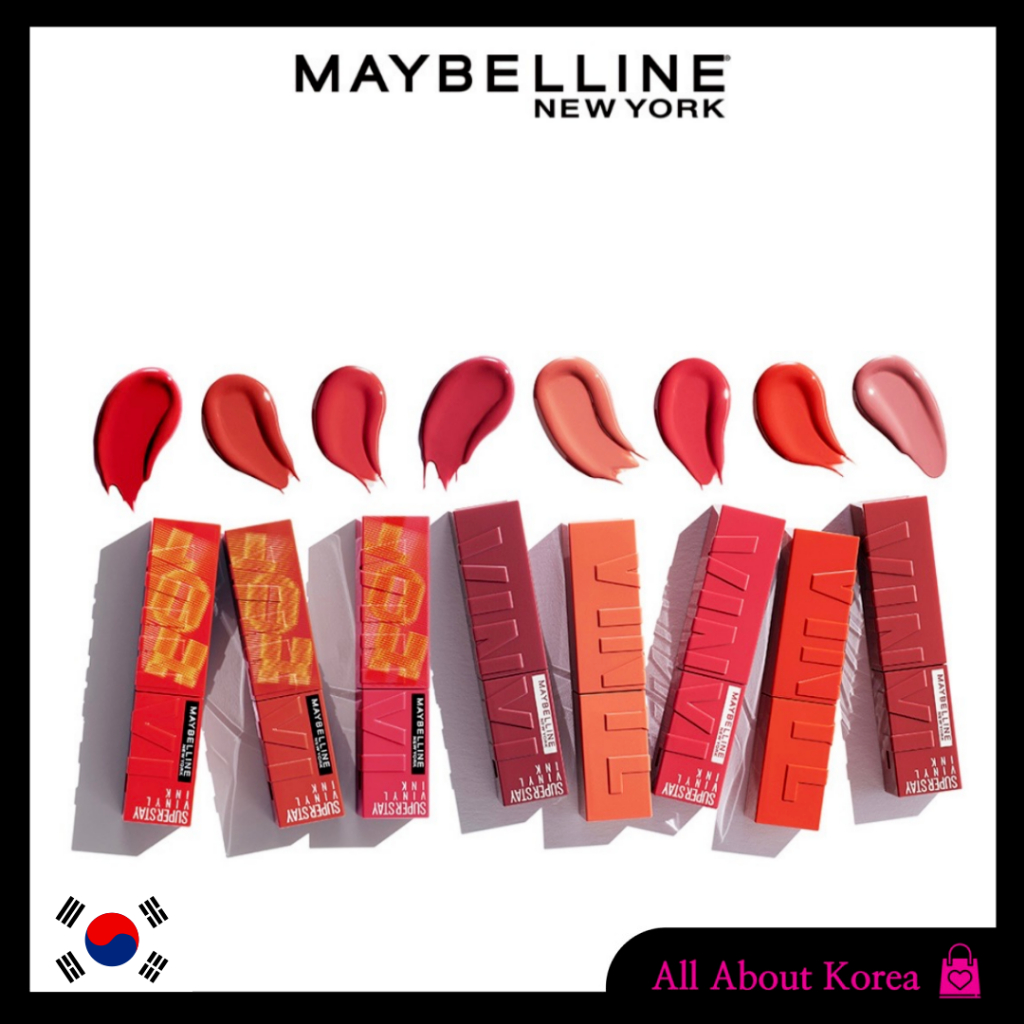 [MAYBELLINE NEW YORK]Super Stay Vinyl Ink 8colors, Mực Vinyl Super Stay ...