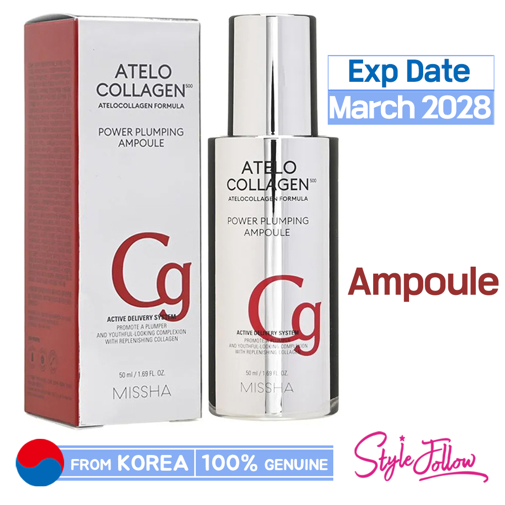 [MISSHA] Ampoule Atelo Collagen 500 Power Plumping 50ml | Shopee Việt Nam