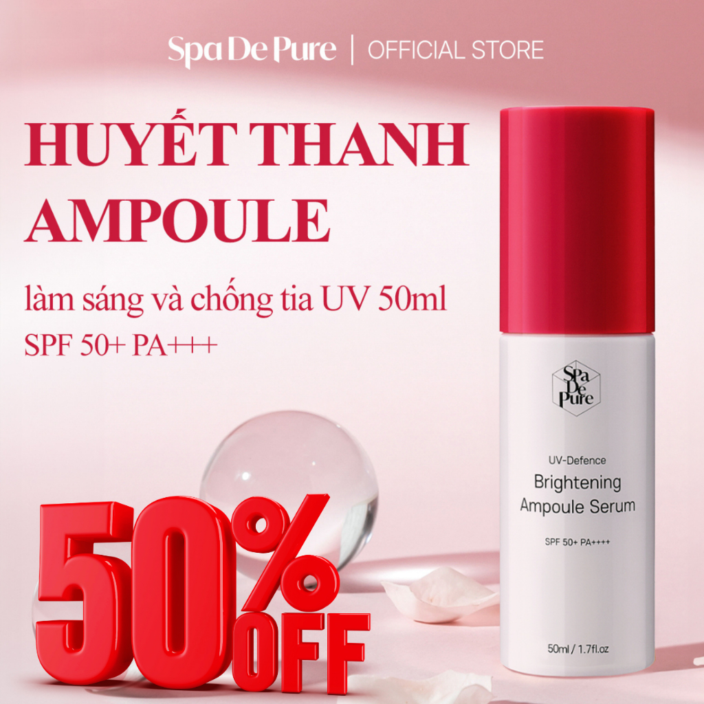 Huyết Thanh Chống Nắng Dạng Xịt Spa De Pure 3 Chức Năng Làm Trắng, Cải Thiện Nếp Nhăn Và Chống ...