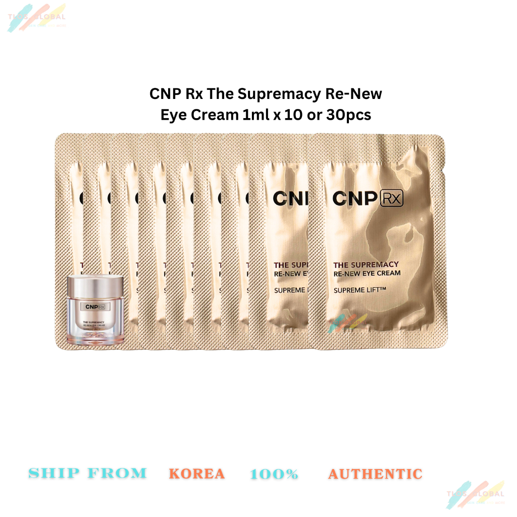 10 hoặc 30 chiếc x 1ml CNP Rx The Supremacy Re New Eye Cream | Shopee Việt Nam