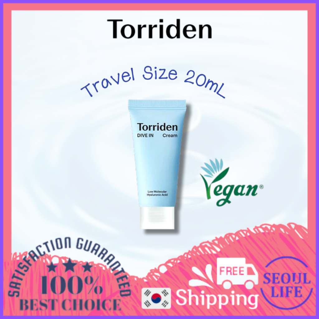 TORRIDEN Kem dưỡng DIVE IN chứa Hyaluronic Acid 20ml Mini, Torriden ...