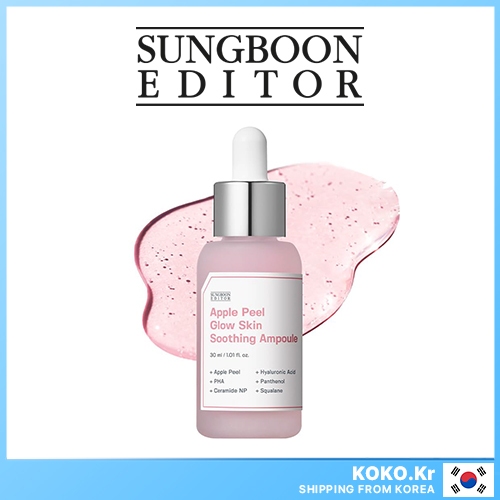 Sungmoon EDITOR Apple Peel Glow Skin Soothing Ampoule 30ml với FREEBIES ...
