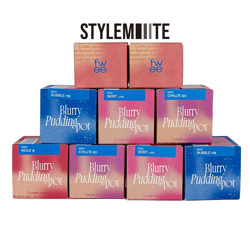 fwee Collection LIP & CHEEK BLURRY PUDDING POT Multiple shades (5g ...
