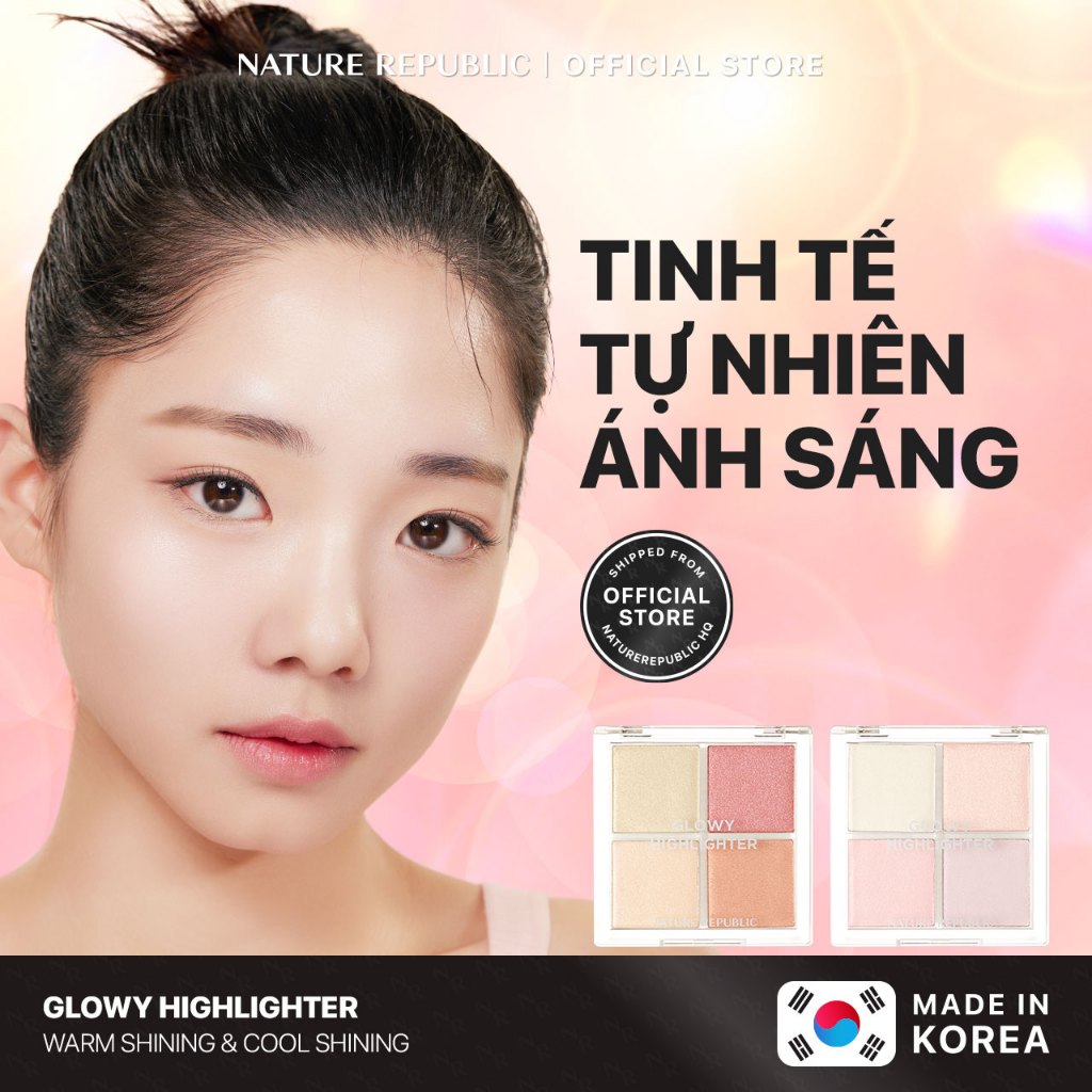 [Nature Republic] Highlighter phát sáng | Shopee Việt Nam
