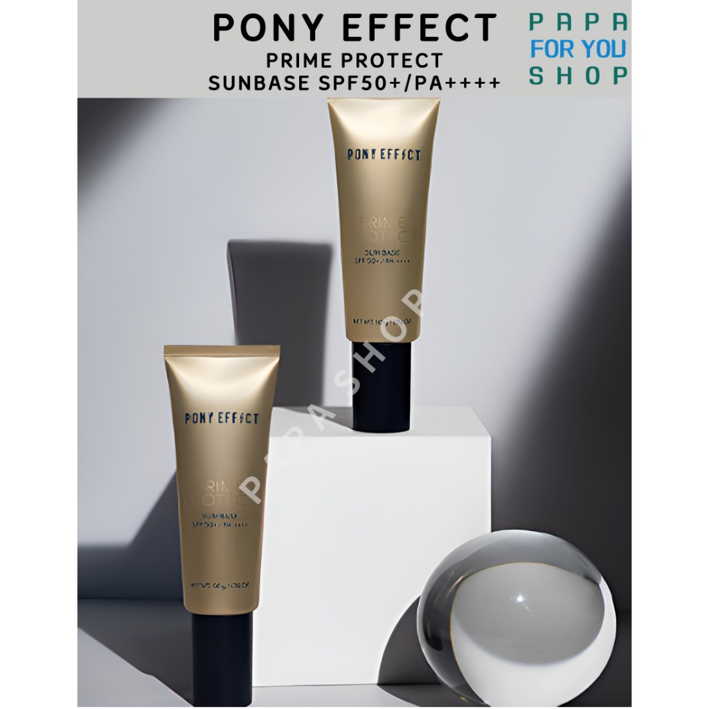 [Pony EFFECT] SPF50 + PA + + + + Prime Protect Sun Base 50g | Shopee ...