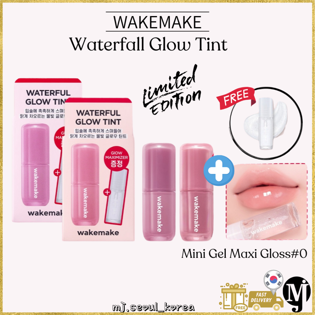 Wakemake Waterful Glow Tint 10 màu | Shopee Việt Nam