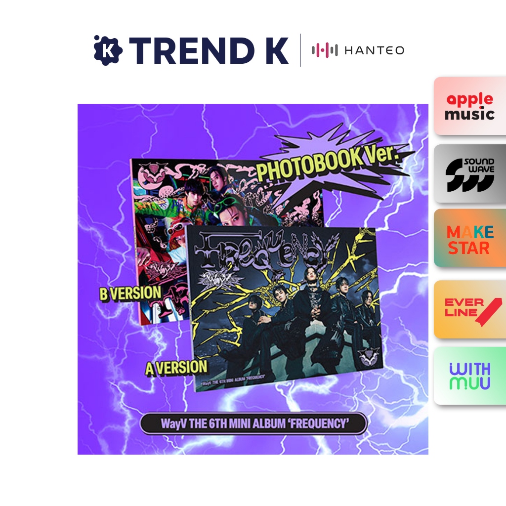 WayV - 6th Mini Album [FREQUENCY] (Photobook Ver.) | Shopee Việt Nam