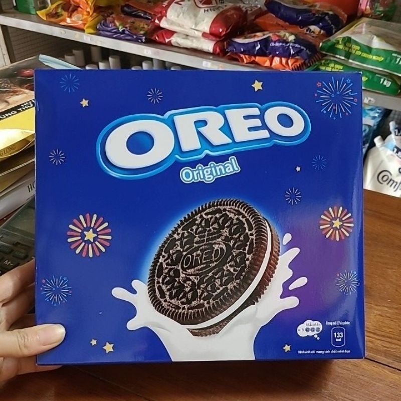 Hộp bánh OREO original 11 gói 303,6g | Shopee Việt Nam