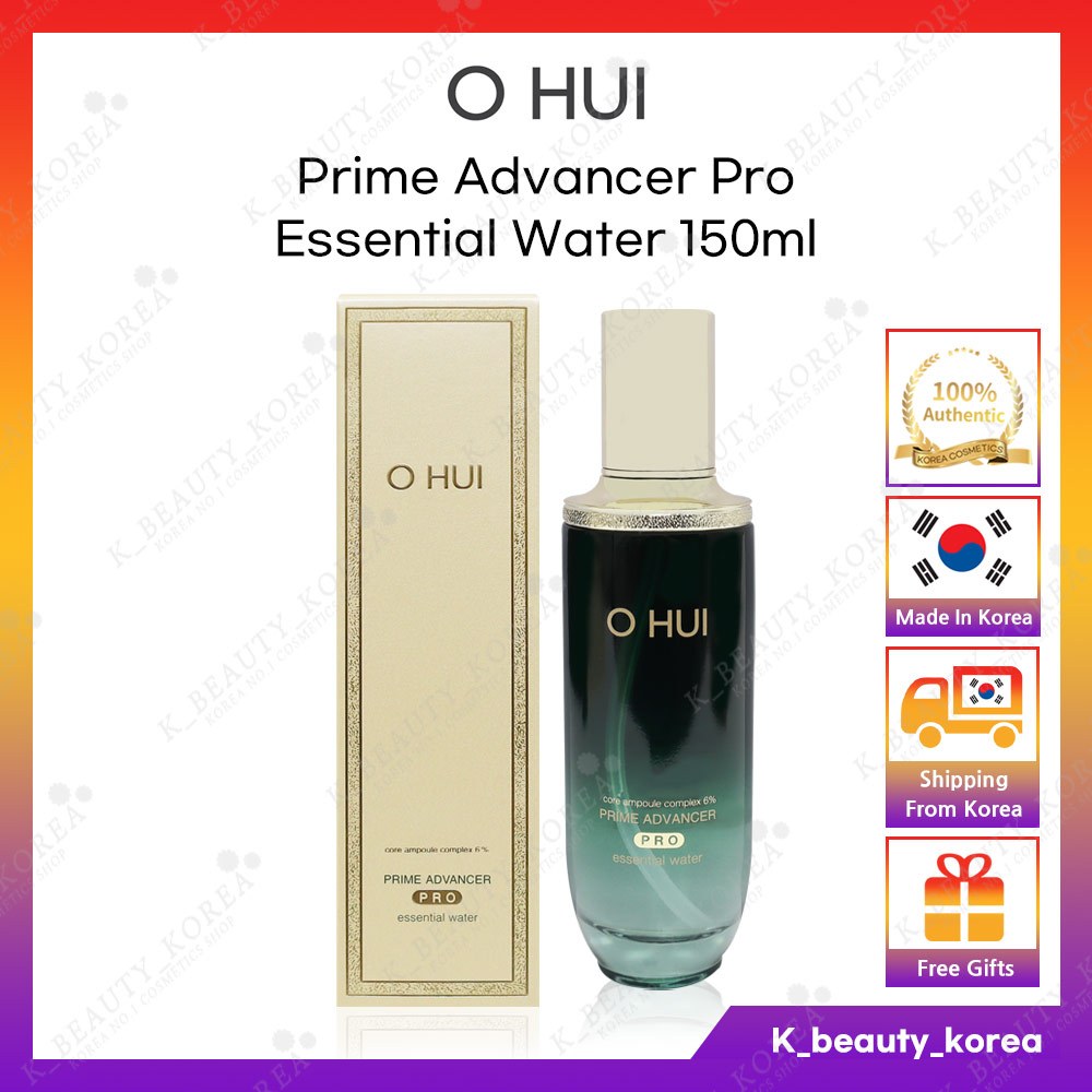 [O HUI] Prime Advancer Pro Essential Water 150ml / Mực dưỡng ẩm chăm ...