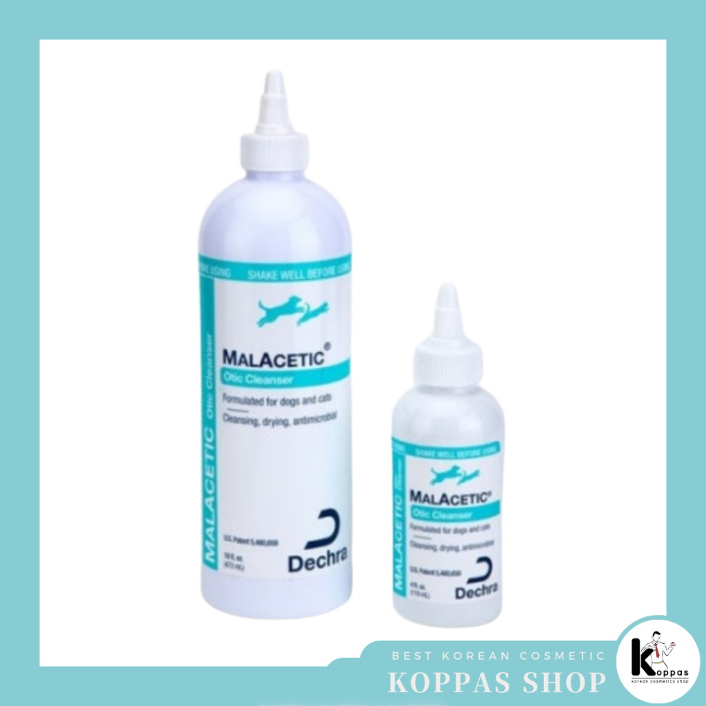 [Dechra] Sữa rửa mặt Otic MALACETIC dành cho chó mèo (118ml / 473ml ...