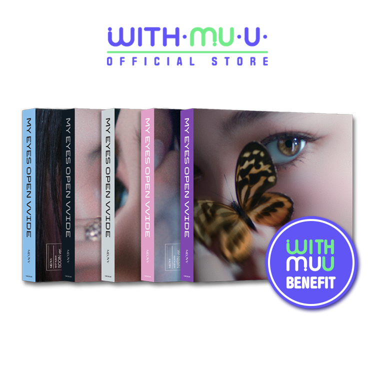 Album Kakao m MEOVV [MY EYES OPEN VVIDE] 1st EP Album (MEOVV VER.) (WITHMUU POB) | Shopee Việt Nam