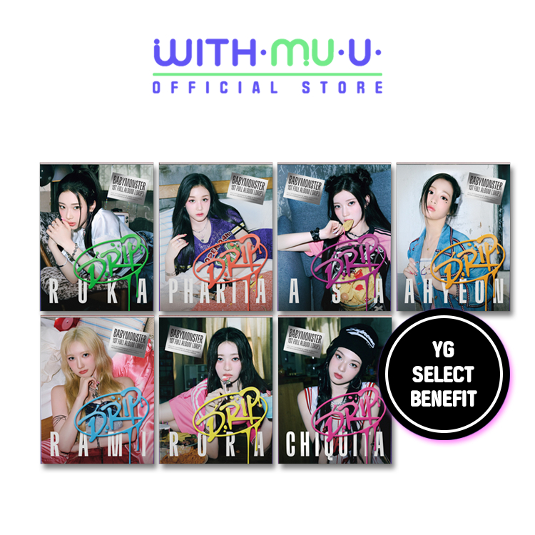 Album YG Entertainment BABYMONSTER [DRIP] 1st Full Album YG TAG Album Ver. (YG SELECT POB ...