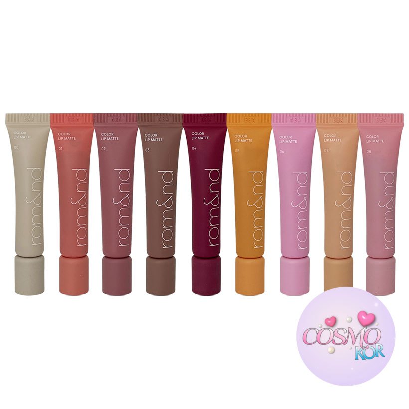 [Romand] COLOR LIP MATTE 9 colors | Shopee Việt Nam