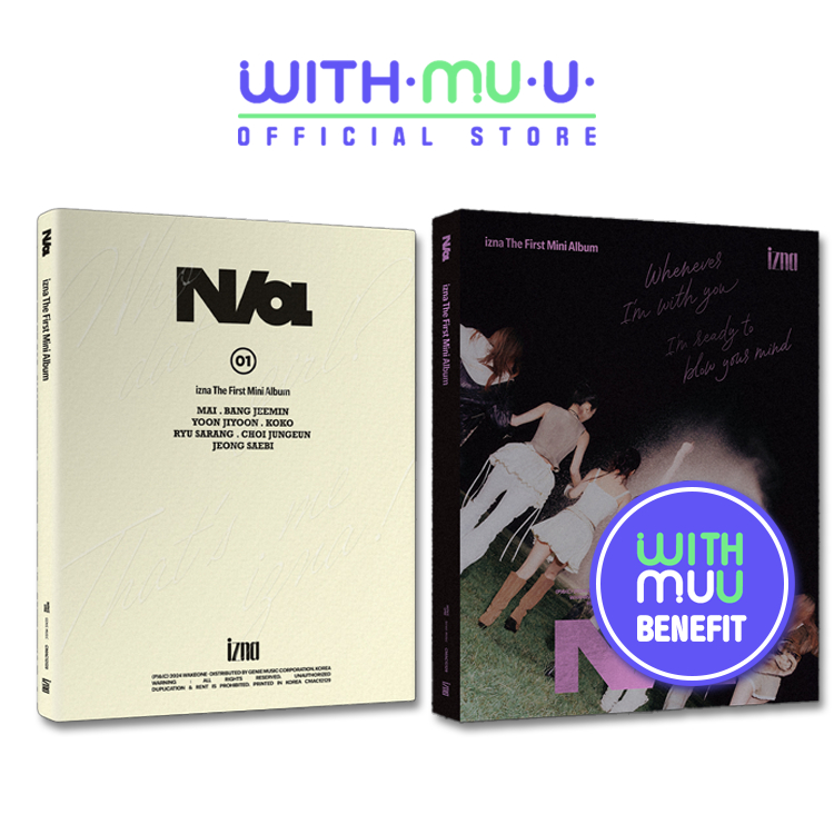 Album Wake One Entertainment IZNA [N/a] 1st Mini Album (WITHMUU POB ...