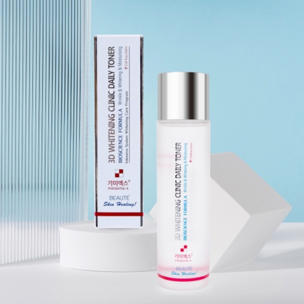 Nước hoa hồng dưỡng trắng da Beaute Melasma 3D Whitening Clinic Daily ...