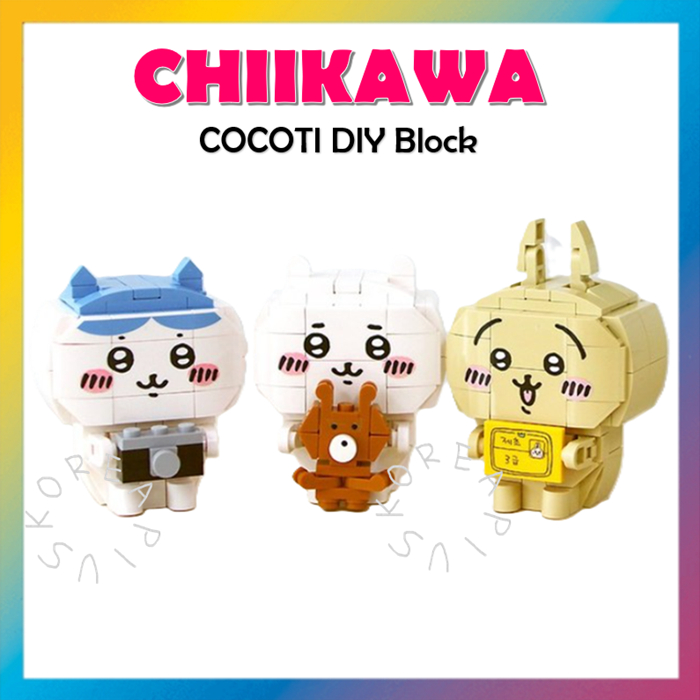 [Chiikawa] COCOTI DIY Block Hình (Chiikawa, Hachiware, Usagi) | Shopee ...