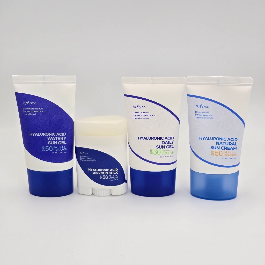 ISNTREE [Istree] Hyaluronic Acid Watery / Airy / Daily / Natural Sun ...