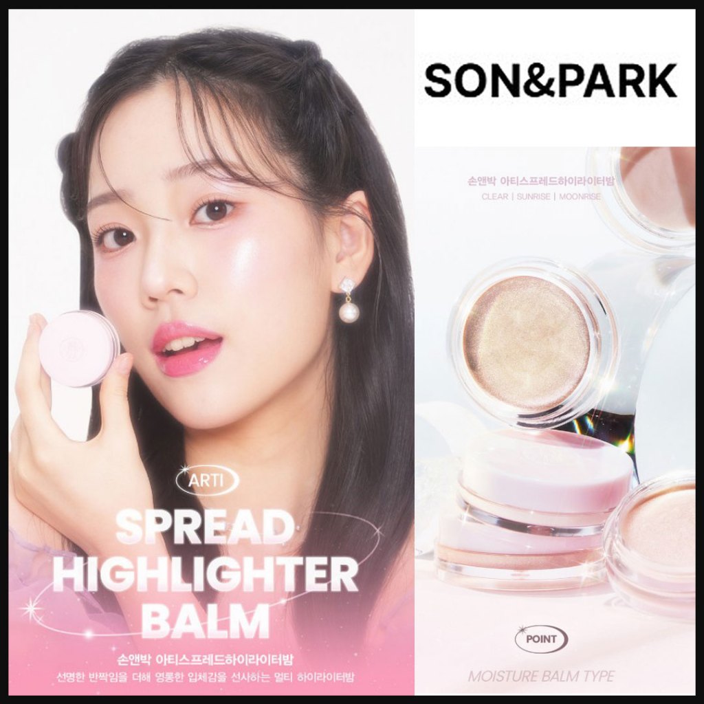 (Mới) [Son & Park] Kem dưỡng Highlighter ARTI Spread 4g _ Từ Hàn Quốc ...
