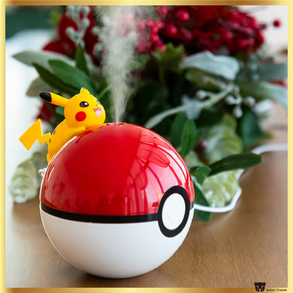 Máy tạo độ ẩm Mini USB LETO Pikachu Pokeball | Shopee Việt Nam