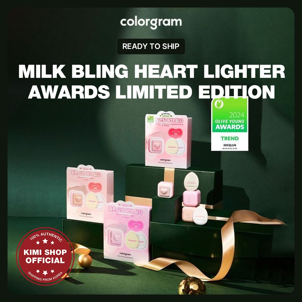 [Colorgram] Kem Highlighter sữa Bling Heartlighter 7 màu / Giải thưởng ...