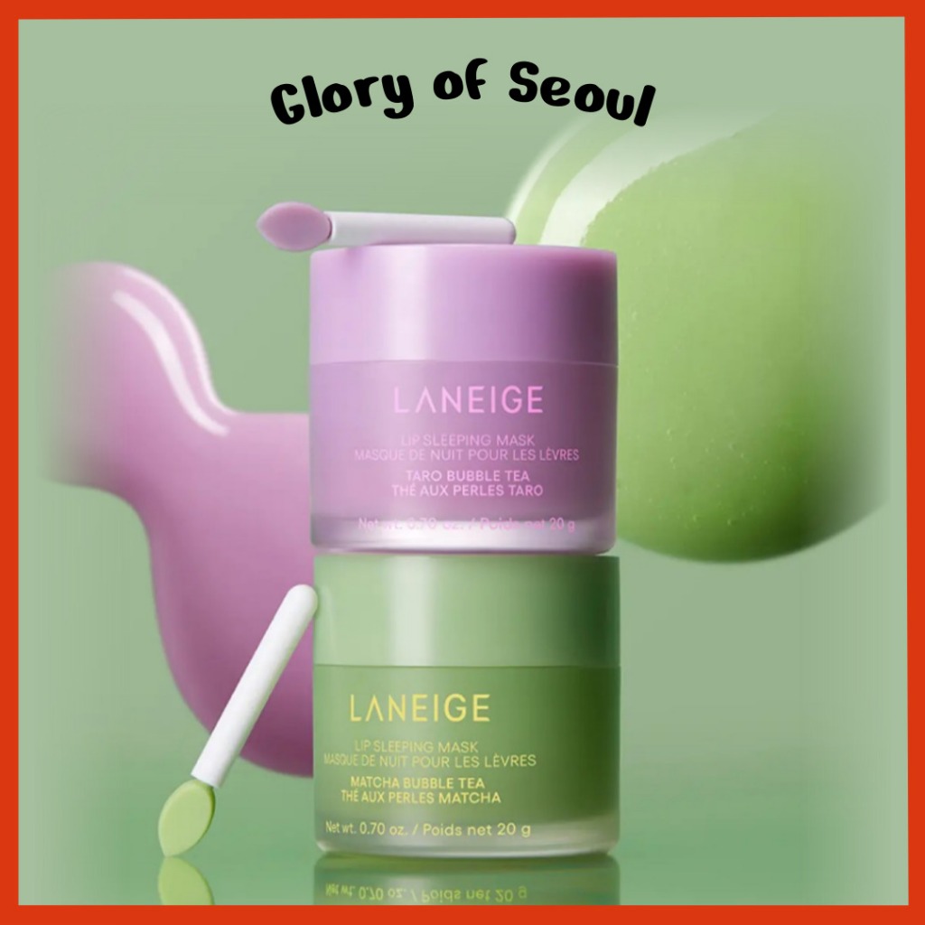 Mặt nạ ngủ môi LANEIGE EX, 20mL [Bộ sưu tập trà bong bóng] (Trà bong ...