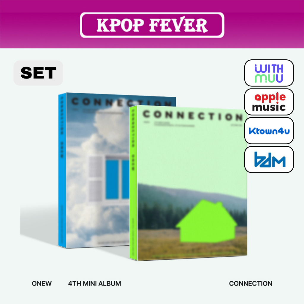 SHINee ONEW - [CONNECTION] 4TH MINI ALBUM (PHOTOBOOK ver.) SET | Shopee ...
