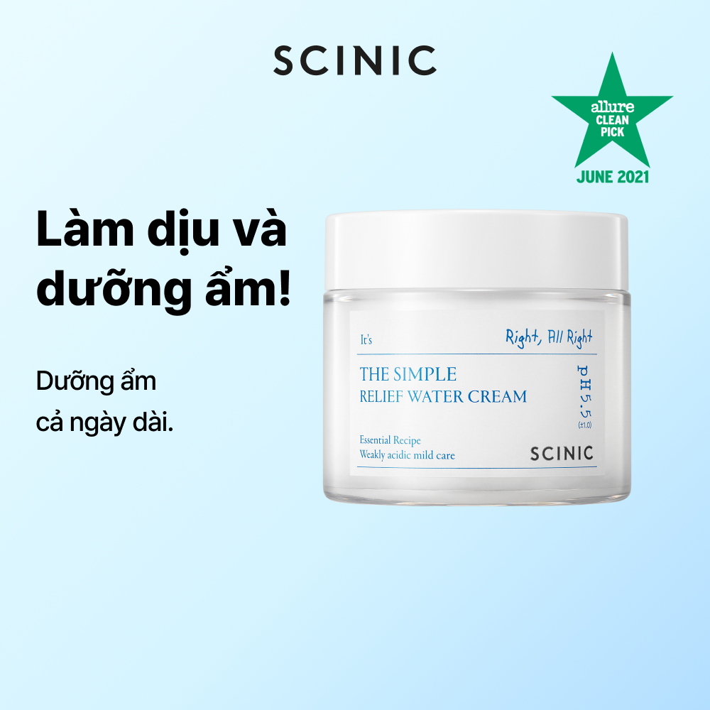 Kem dưỡng ẩm SCINIC The Simple Relief 80ml SCINIC the simple relief ...
