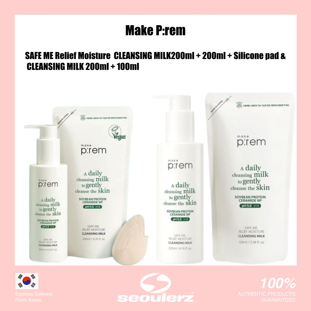 [Make Prem] SỮA SẠCH 200ml + 200ml + Miếng đệm silicon | Shopee Việt Nam