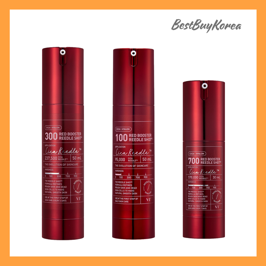 Tinh chất vi kim VT Red Booster Reedle shot 100/300/700 50ml | Shopee ...