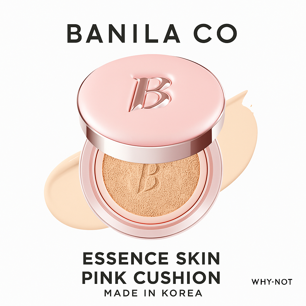 BANILA CO Essence Skin Pink Cushion 12g | SPF50 + PA + + + | Hoàn thiện ...
