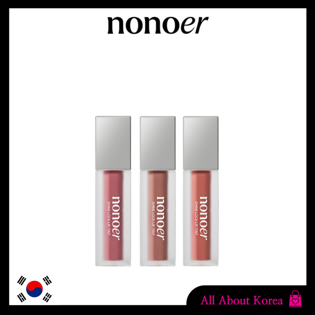 [NONOER]Shine Rock Lip Tint 3colors, Shine Rock Lip Tint 3 màu | Shopee ...
