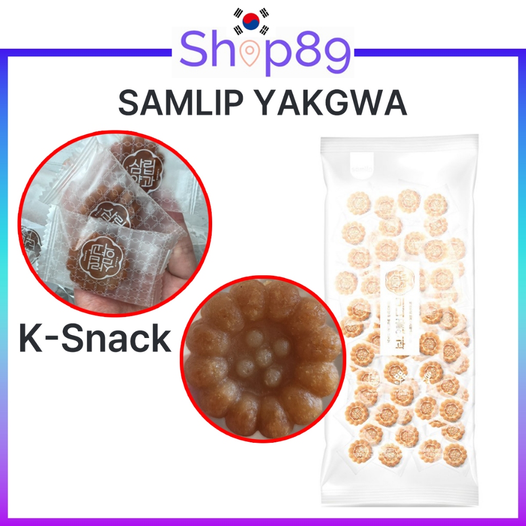 [Spc Samlip] Mật Ong Mini Yakgwa, 400g / Đồ ăn nhẹ phổ biến của Hàn Quốc / Đồ ăn nhẹ của bà ...