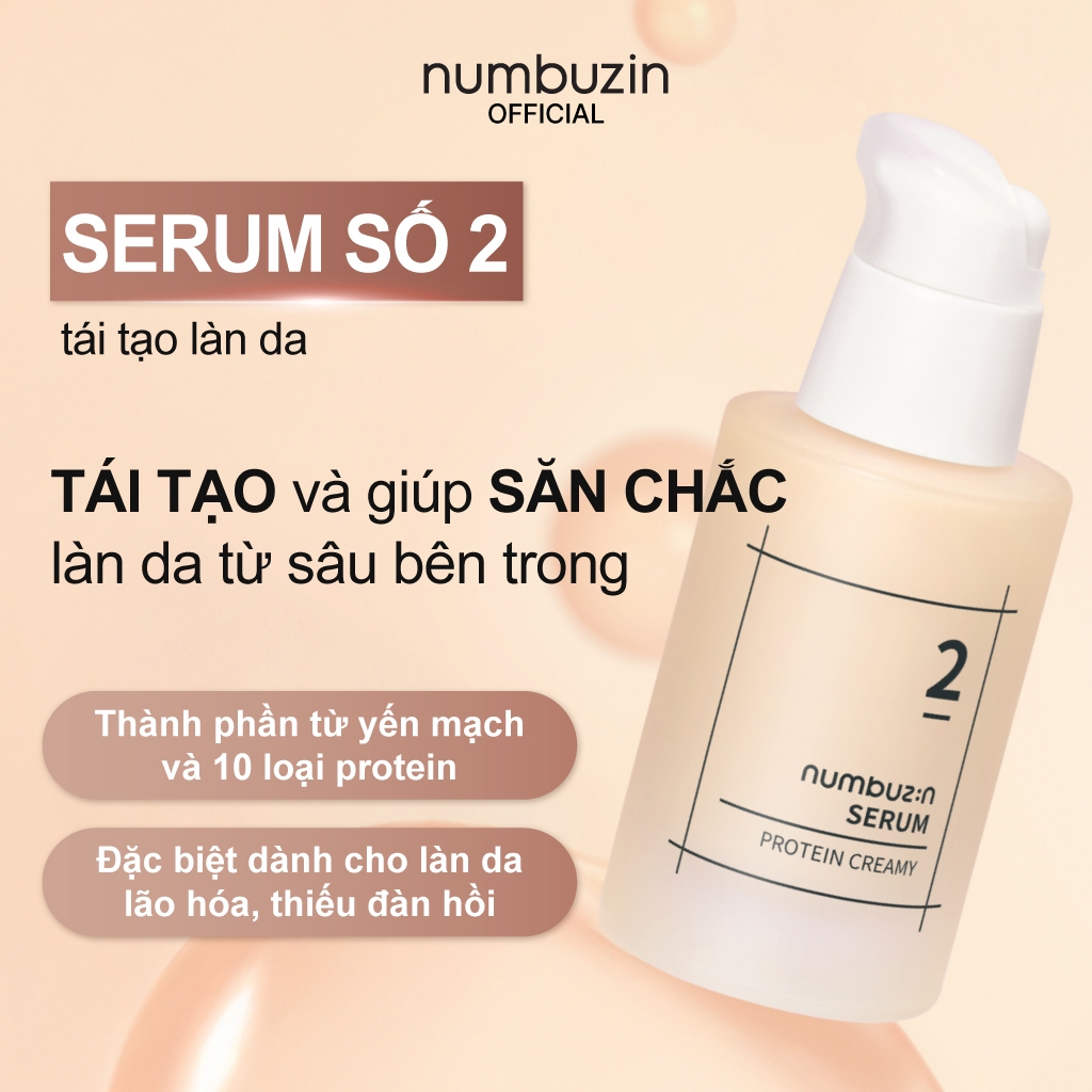 Numbuzin Serum kem mịn Protein 43% Số 2 | Shopee Việt Nam