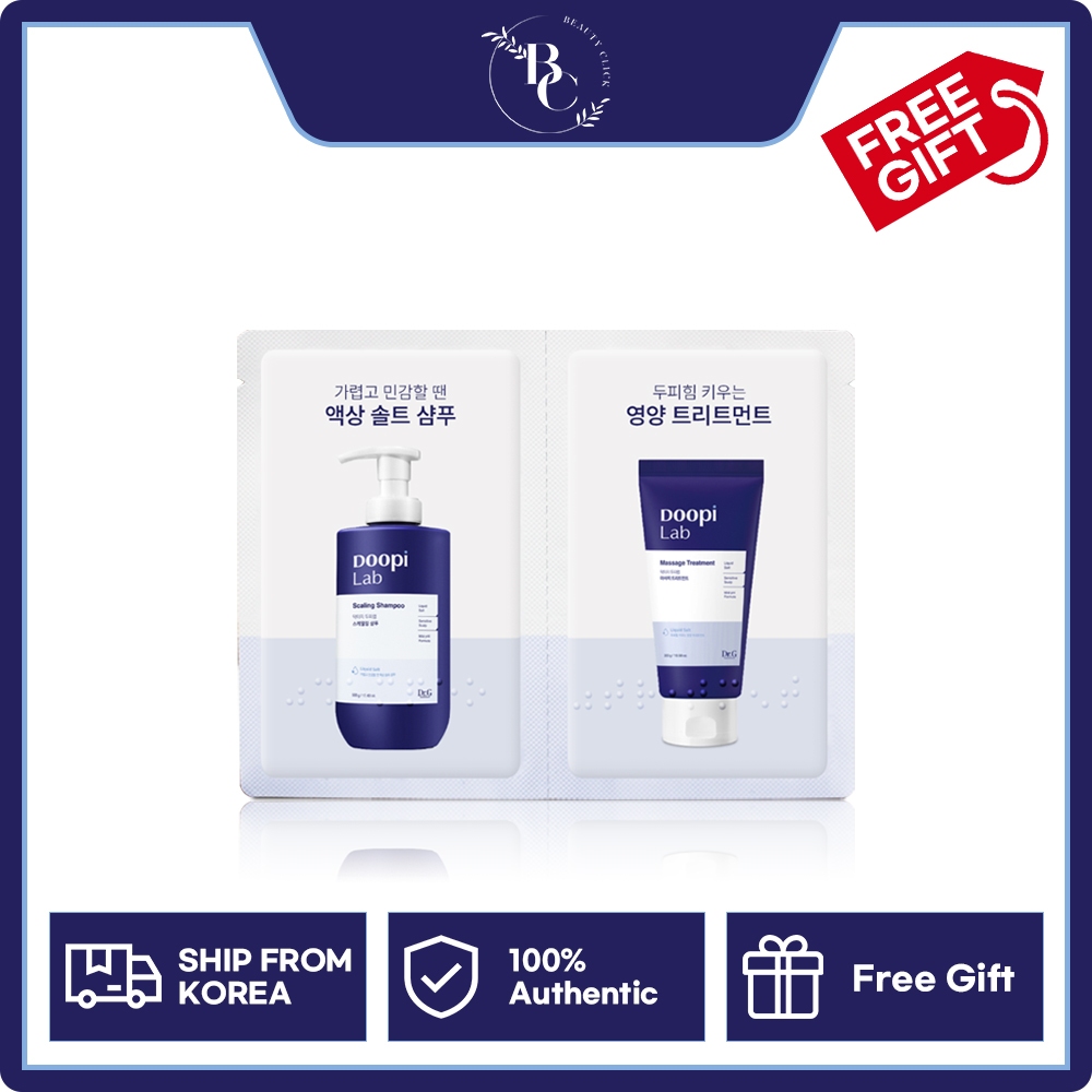 [Dr.G] Doopi Lab Scaling Shampoo + Treatment 8ml (Travel Kit) | Shopee Việt Nam